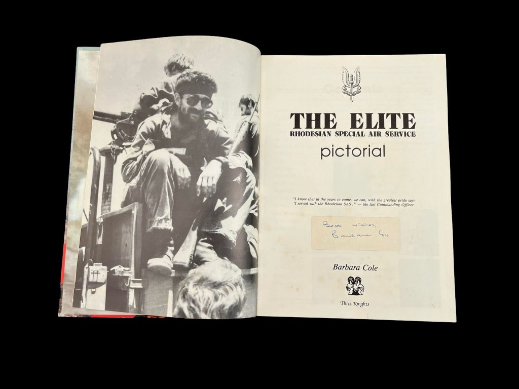 The Elite Pictorial: Rhodesian SAS Signed by Barbara Cole (RH077 ...