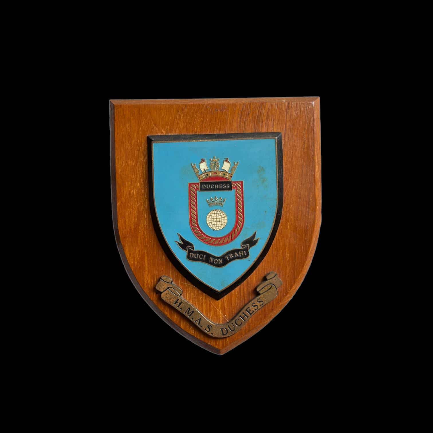 RAN HMAS Dutchess Plaque (PL034) | Allied Militaria