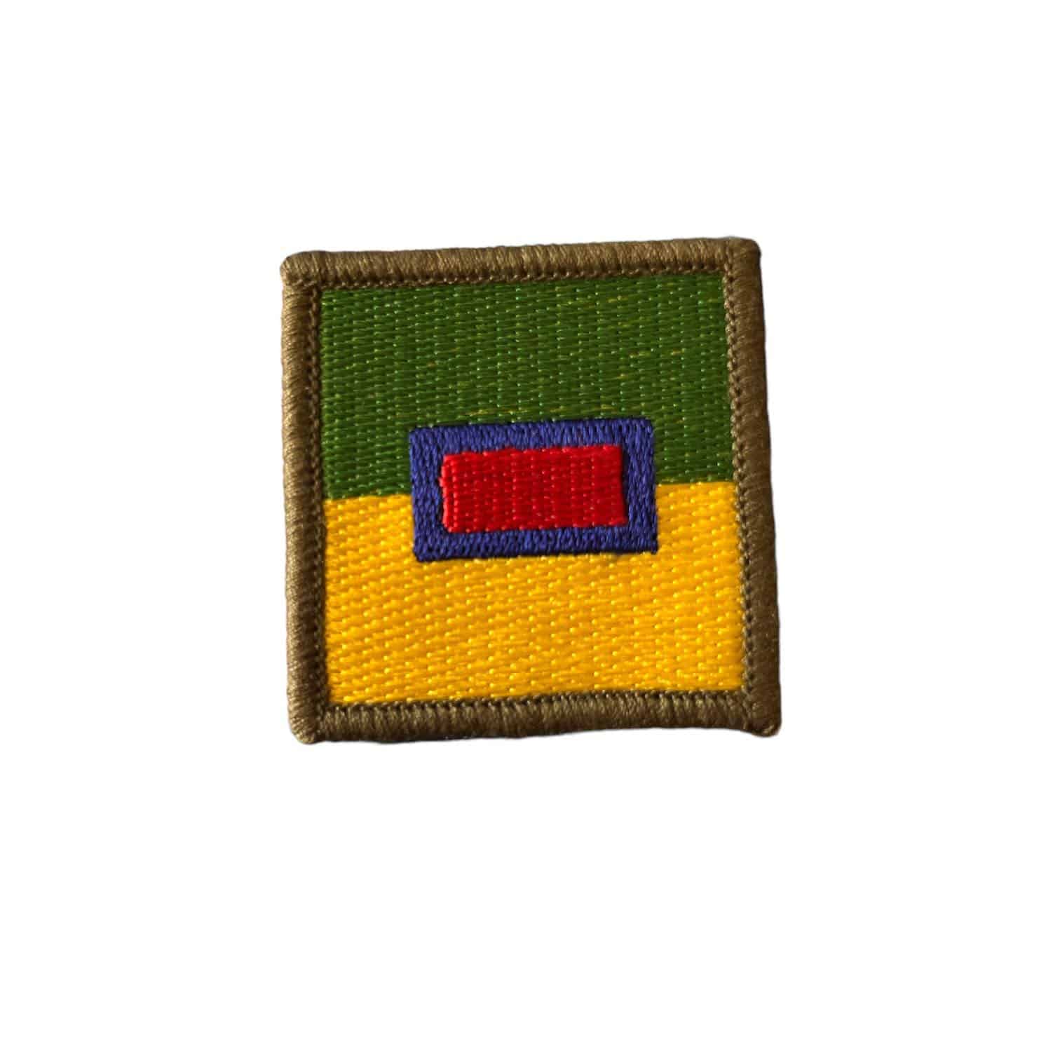 Royal Australian Army Ordnance Corps Centre Colour Patch - CP013 ...