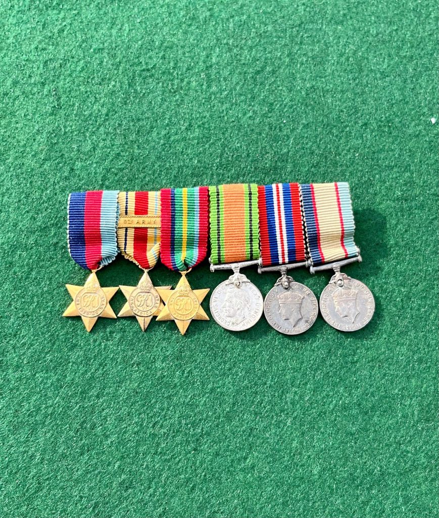 WW2 Australian Miniature Set of 6 Medals | Allied Militaria