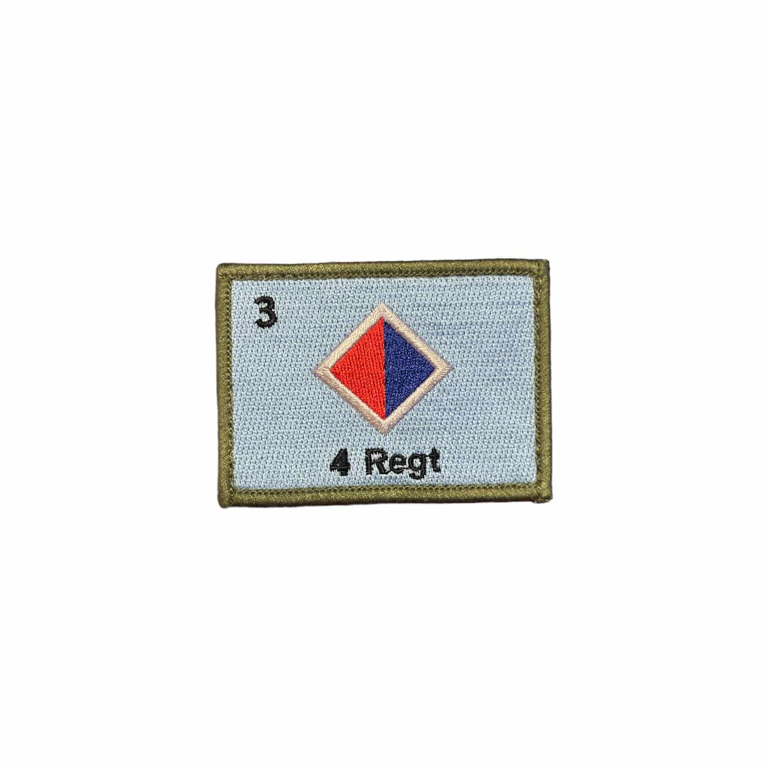4th Regiment, Royal Australian Artillery Patch - P407 | Allied Militaria