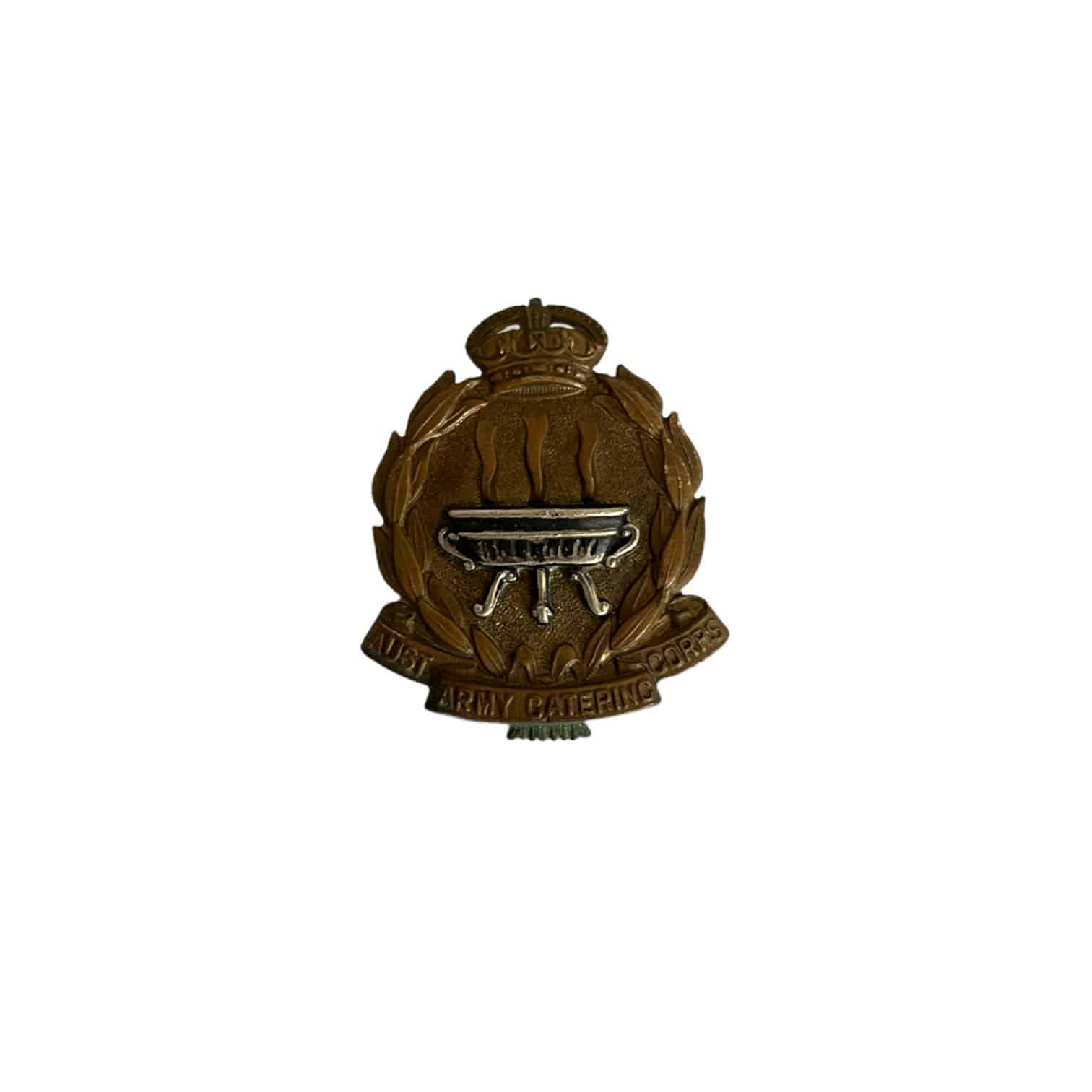 Australian Army Catering Corps Hat Badge - KC (A175) | Allied Militaria